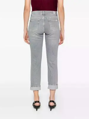 7 For All Mankind Mid-rise Skinny Jeans