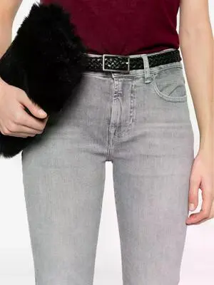7 For All Mankind Mid-rise Skinny Jeans