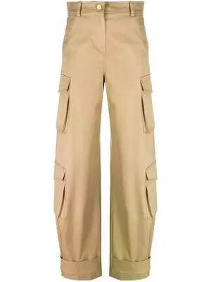Valentino Garavani High-waisted Cargo Trousers - Neutrals