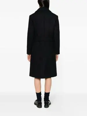 Prada Virgin Wool Double-breasted Coat
