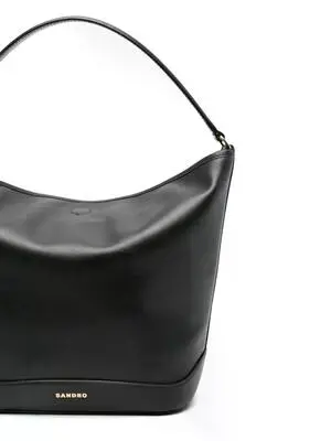 Sandro Tangoso Bucket Bag - Black