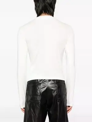 GROUND ZERO Graphic Print Long Sleeve T-shirt