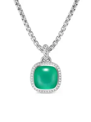 David Yurman Sterling Albion Diamond Pendant