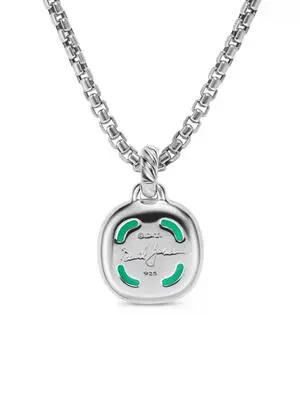 David Yurman Sterling Albion Diamond Pendant