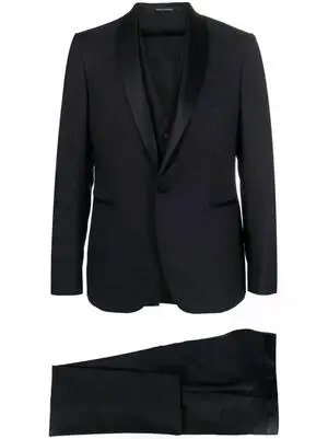 Tagliatore Single-breasted Virgin Wool-silk Suit