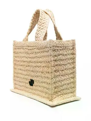 PATOU Small Jp Raffia Tote Bag