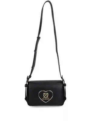 Moschino Logo Plaque Shoulder Bag