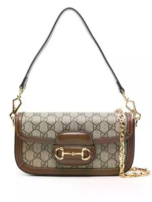 Gucci Mini Horsebit 1955 Shoulder Bag - Neutrals