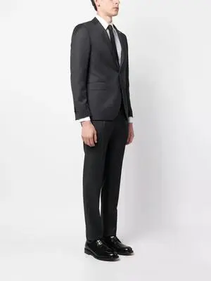 Tagliatore Single-breasted Buttoned Suit - Grey