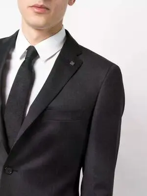 Tagliatore Single-breasted Buttoned Suit - Grey