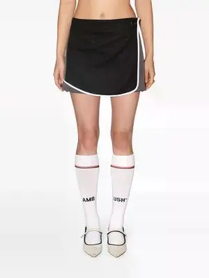 AMBUSH Layered Pleated Miniskirt