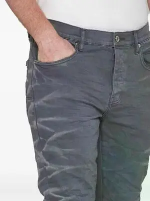 PURPLE BRAND Charcoal Faded Side Seam Skinny Jeans