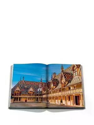 Assouline Wine & Travel France Enrico Bernardo Hardcover Book - Orange