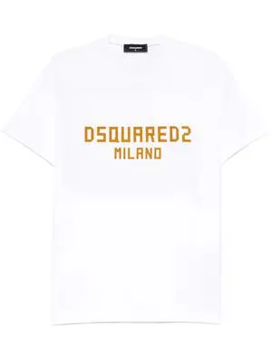 Dsquared2 Flocked-logo T-shirt