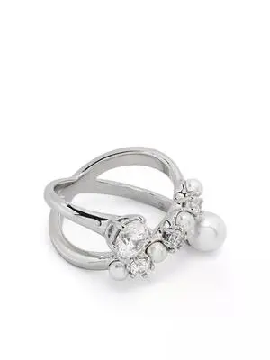 SWAROVSKI Matrix Cocktail Ring - Silver