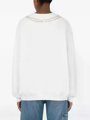 Moschino Croissant Print Sweatshirt