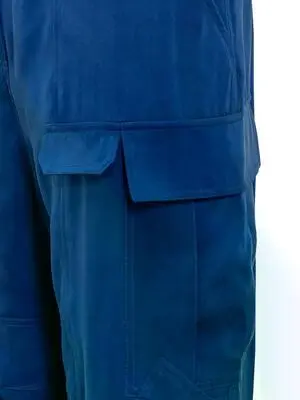 FERRAGAMO Lyocell Straight-leg Cargo Trousers