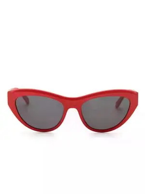 FERRAGAMO Cat Eye Frame Sunglasses - Red