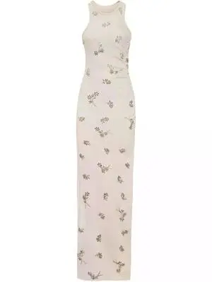 Philipp Plein Jersey Midi Dress - Grey