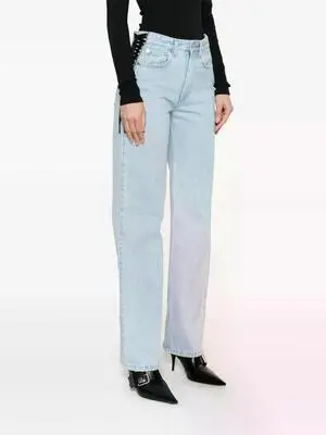 MUGLER Straight Leg Jeans