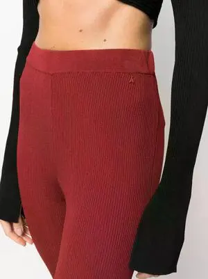 Patrizia Pepe Ribbed Bootcut Trousers