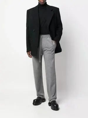 Off-White Logo-embroidered Track Pants - Grey