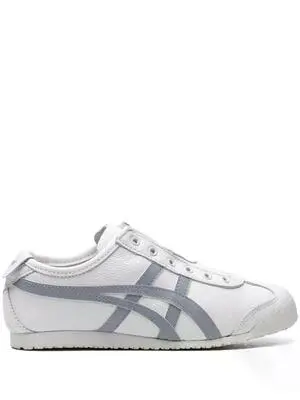 Onitsuka Tiger Mexico 66 Cream Grey Slip-on Sneakers - White