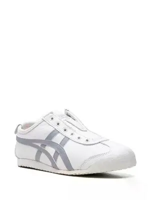 Onitsuka Tiger Mexico 66 Cream Grey Slip-on Sneakers - White