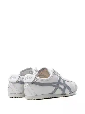 Onitsuka Tiger Mexico 66 Cream Grey Slip-on Sneakers - White
