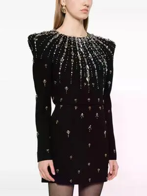 M.MARQUISE Embellished Crop Top