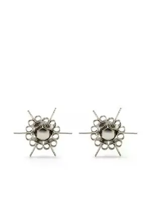 D'HEYGERE Stud Earrings - Silver