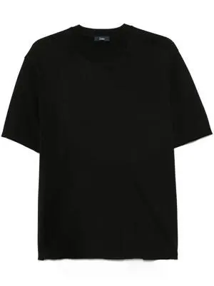Herno Cotton T-shirt - Black