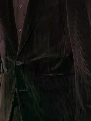 Canali Corduroy Single-breasted Suit - Red