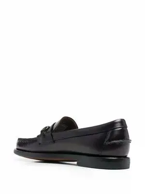 SEBAGO Horsebit Detail Leather Loafers