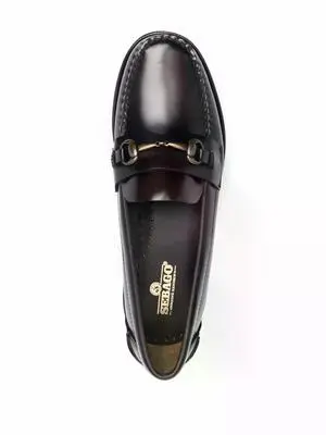 SEBAGO Horsebit Detail Leather Loafers