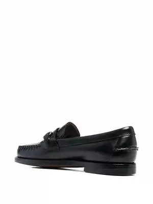SEBAGO Horsebit Detail Leather Loafers