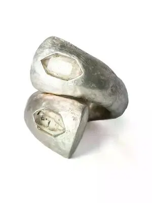 PARTS OF FOUR Big Twisted Druid Diamond Ring