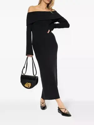 BY MALENE BIRGER Off-shoulder Maxi Dress With Extra-long Sleeves