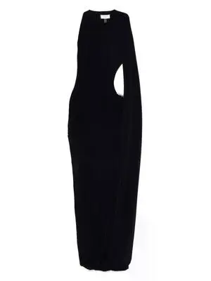 NISSA Jersey Cut-out Maxi Dress