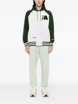 AAPE BY *A BATHING APE Logo-patch Hooded Jacket