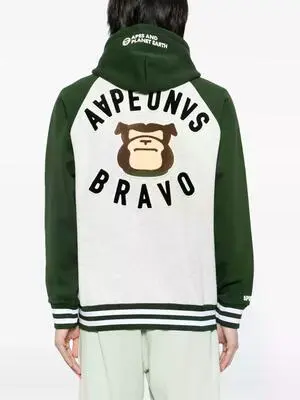 AAPE BY *A BATHING APE Logo-patch Hooded Jacket