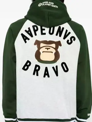 AAPE BY *A BATHING APE Logo-patch Hooded Jacket