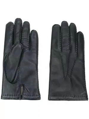 N.peal Chelsea Leather Gloves - Black