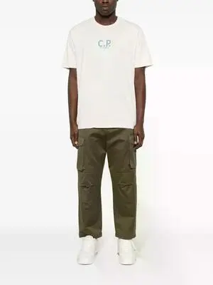 C.P. COMPANY Logo-print Cotton T-shirt