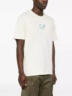 C.P. COMPANY Logo-print Cotton T-shirt