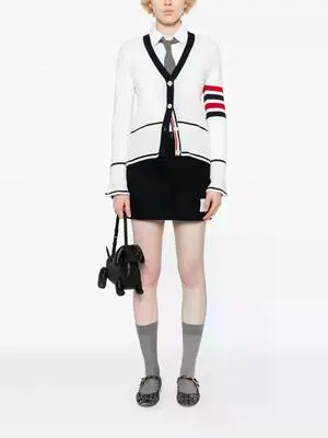 Thom Browne Twill Weave Mini Skirt - Blue