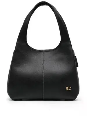 COACH Lana Pebbled-leather Tote Bag - Black