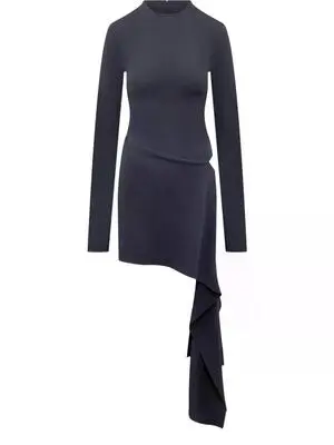 Attico Sable Mini Dress - Blue