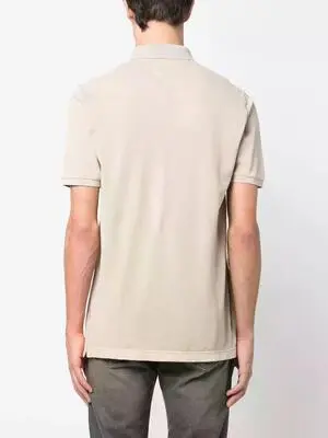Fedeli Short-sleeve Polo Shirt - Neutrals
