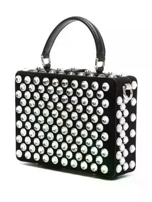 Dolce & Gabbana Rhinestone Embellished Hard Box Bag